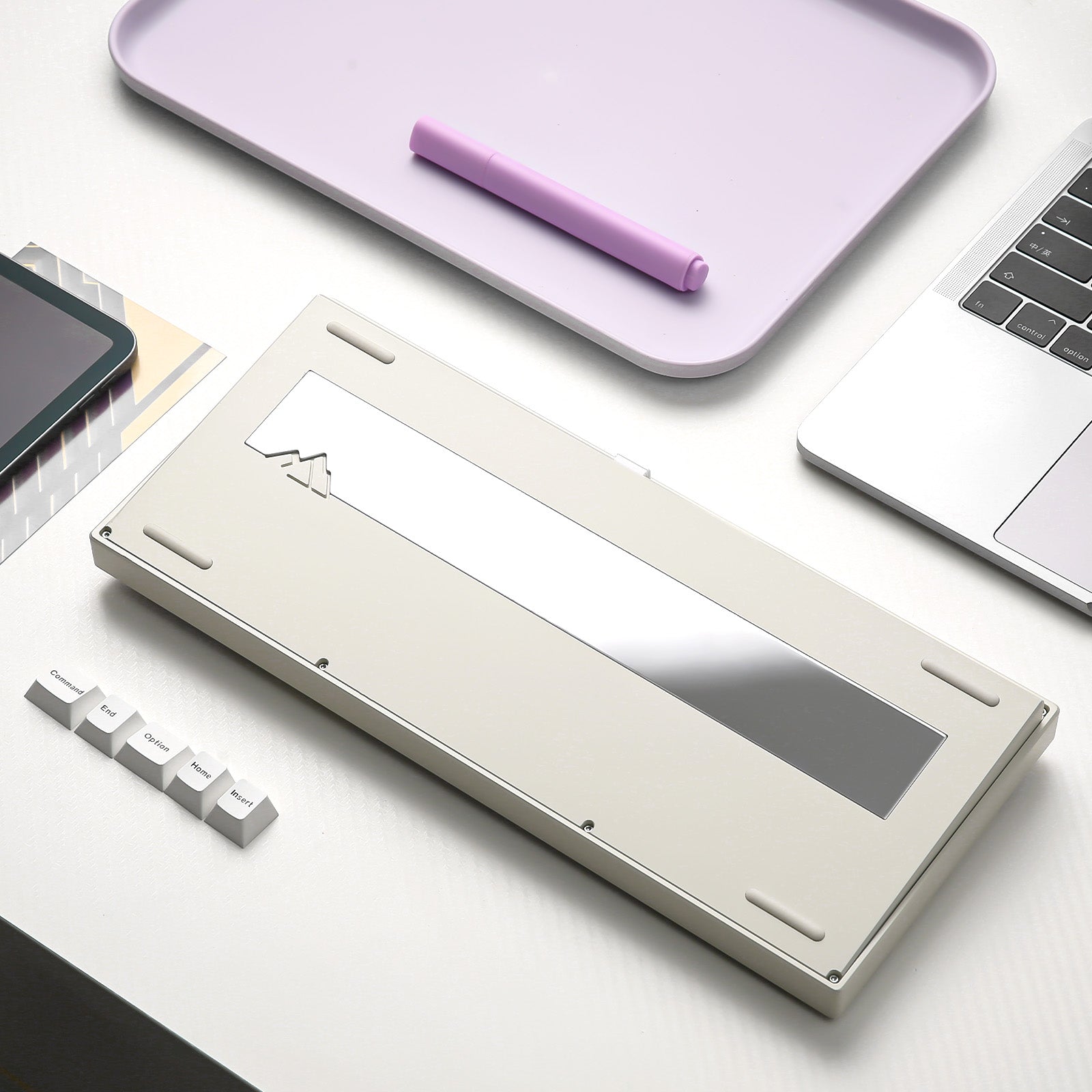 YUNZII AL80 QMK/VIA Aluminum LCD + Volume Knob Mechanical Keyboard – Invokeys LLC