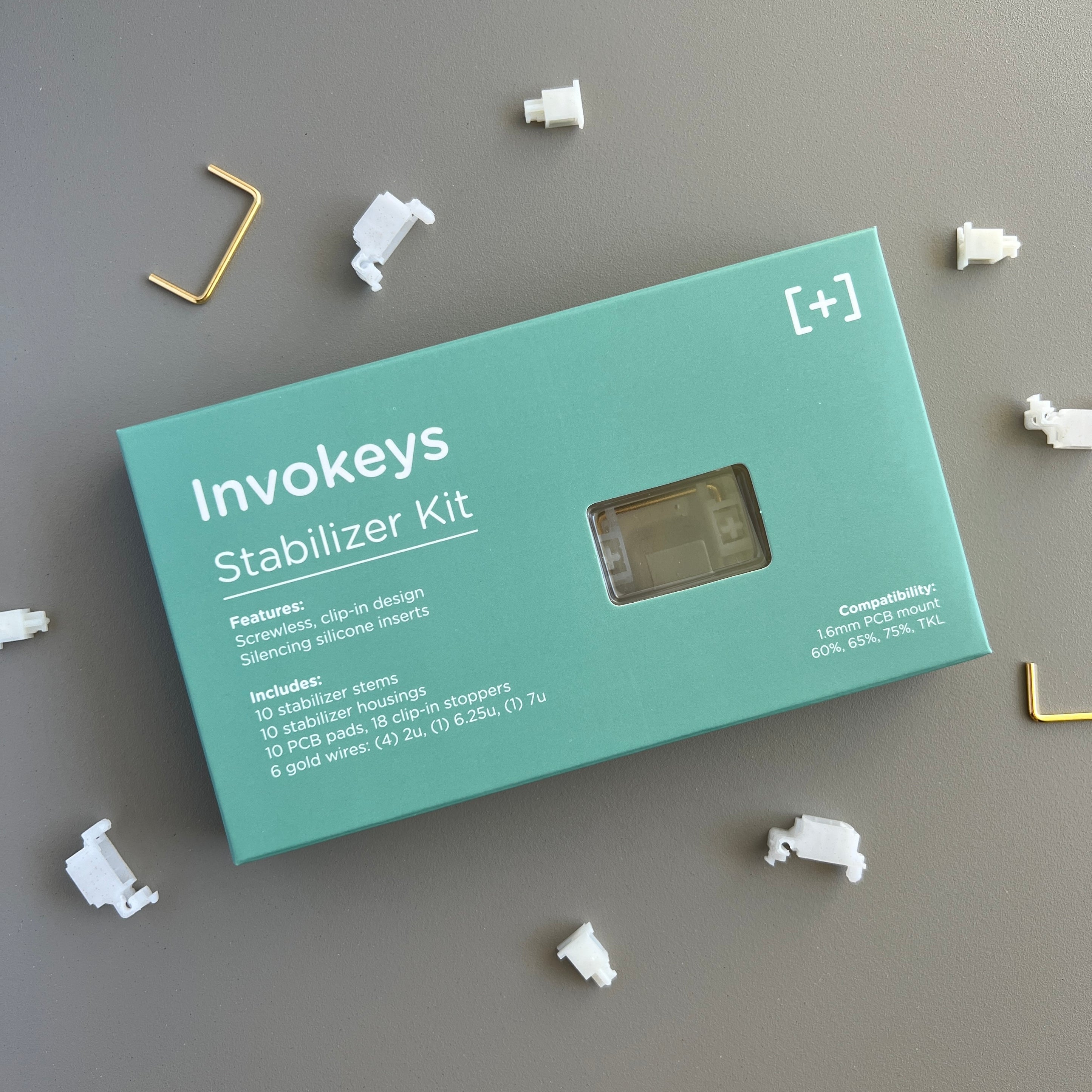 Reserve Stabilizer Kit | PCB Mount Clip-ins for Mechanical Keyboards ...